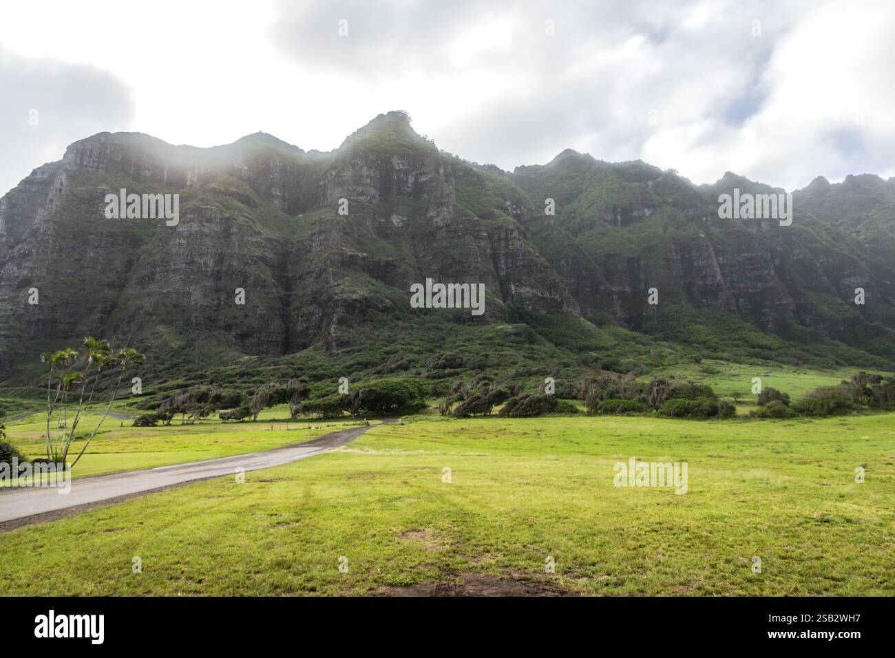 Oahu travel landscape Stock Photo - Alamy