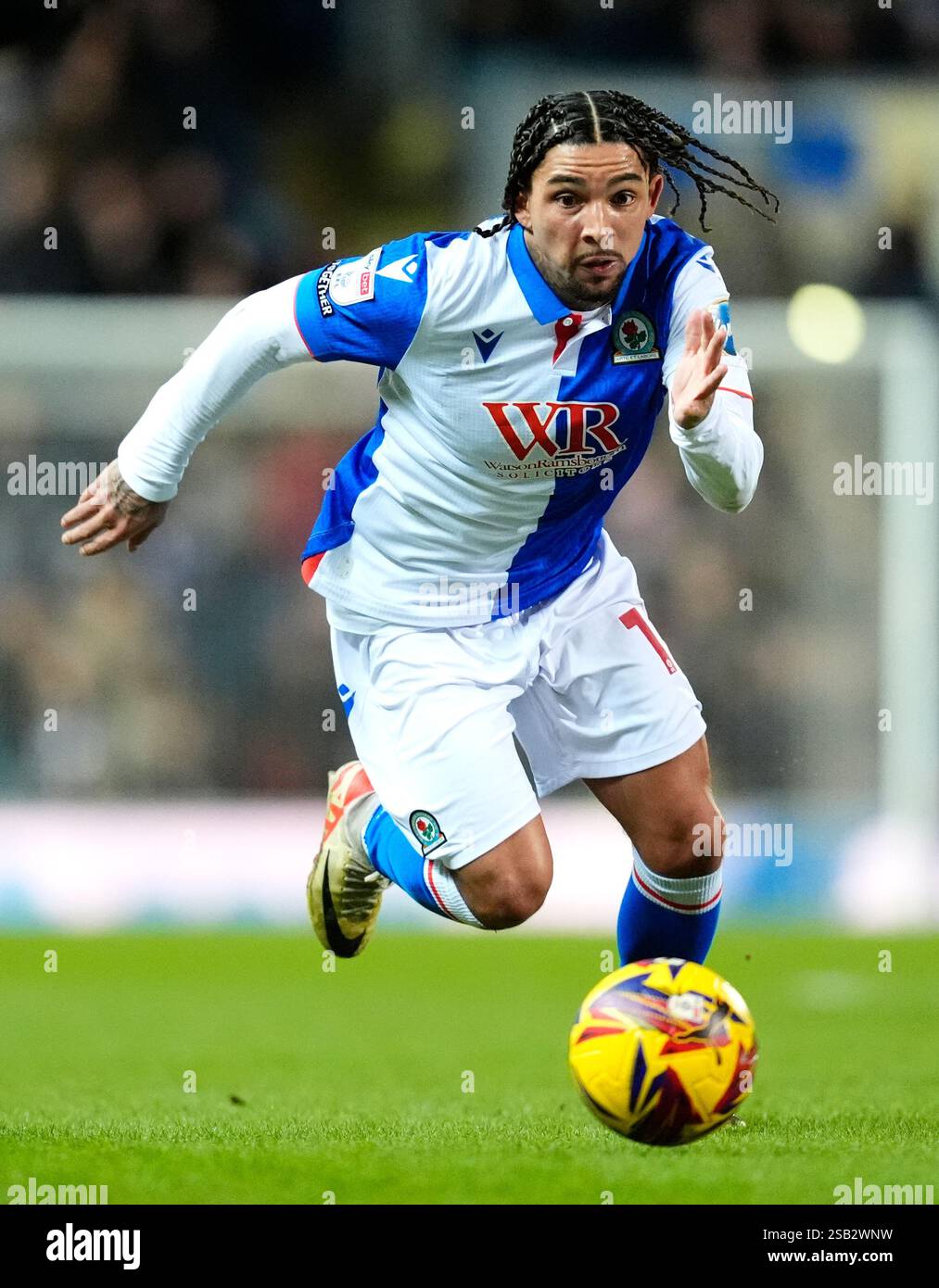 Blackburn Rovers' Tyrhys Dolan during the Sky Bet Championship match at ...