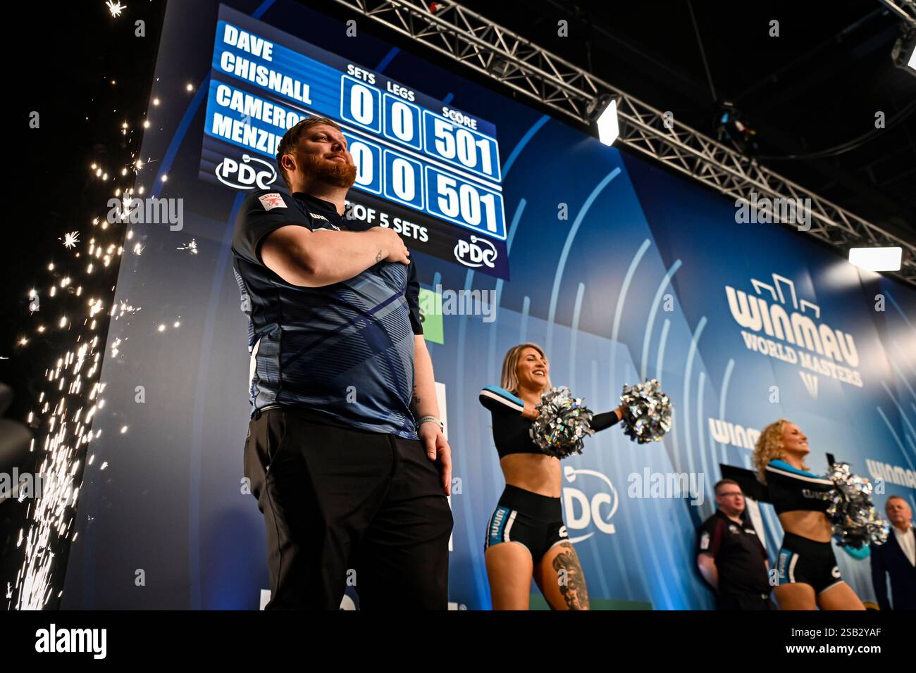 MK Arena, Milton Keynes, UK. 31st Jan, 2025. 2025 PDC Winmau Darts ...