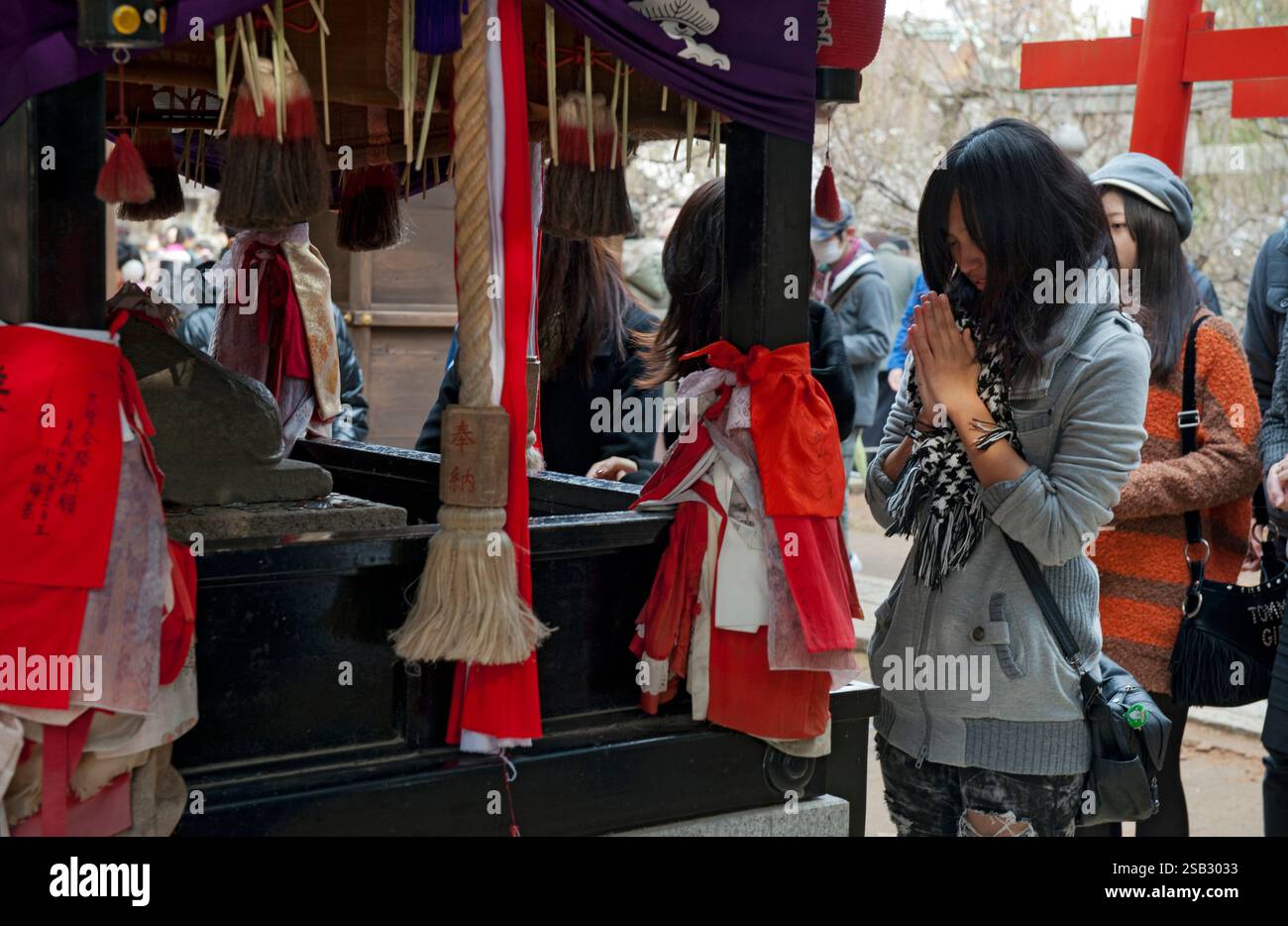 Hatsumode is the first shrine visit of "shogatsu" (New Year) to pray ...
