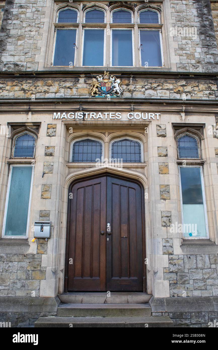 Kent, UK - April 13th 2024: The exterior of Maidstone Magistrates Court ...