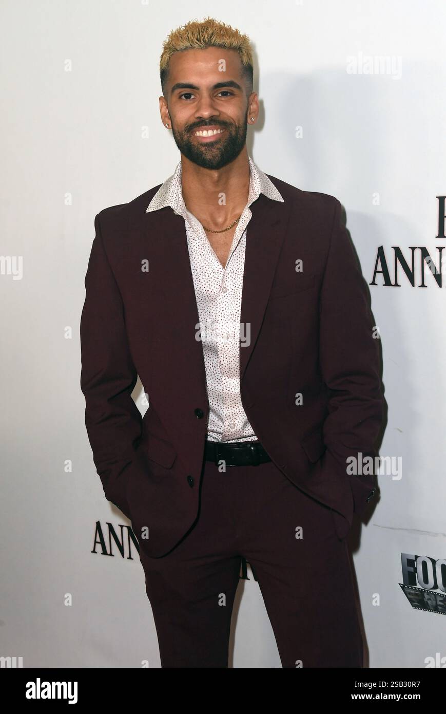 Glendale, United States. 29th Jan, 2025. Actor Nathaniel Wyatt attends ...