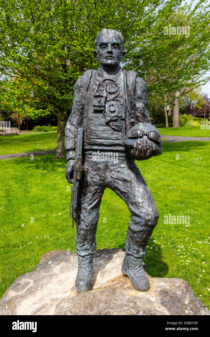 Kent, UK - April 13th 2024: A monument or statue dedicated to the 36 ...