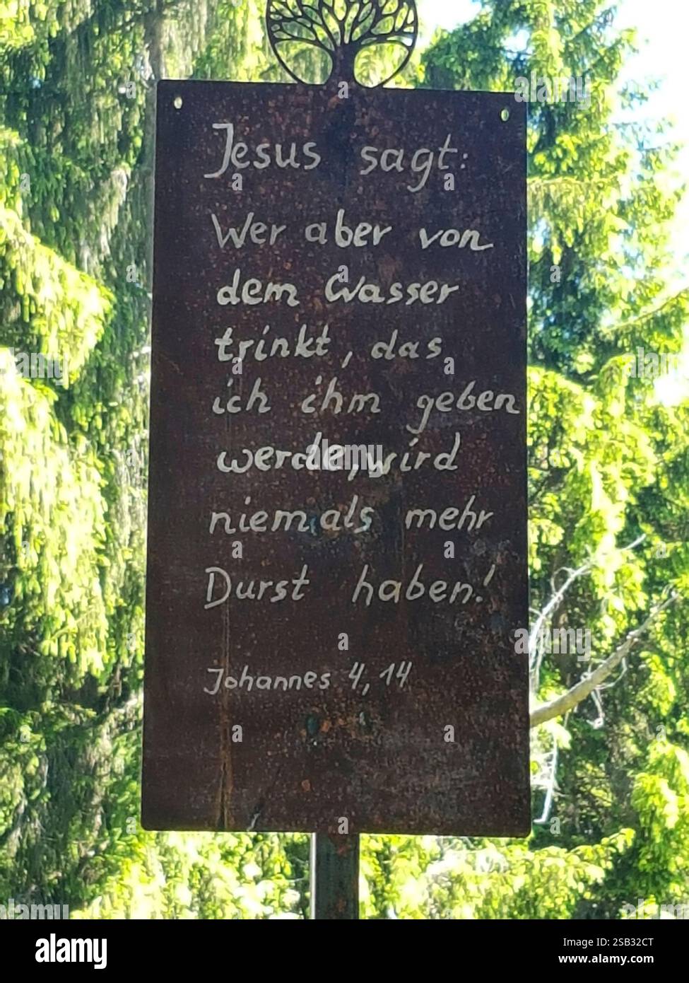 Sign, signpost of Way of St. James, shell Stock Photo - Alamy