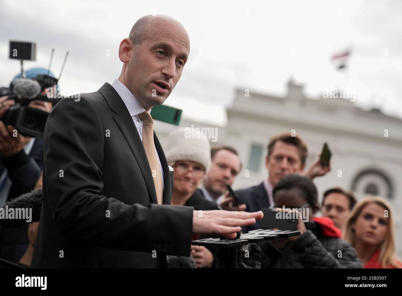 Washington, USA. 31st Jan, 2025. Stephen Miller, deputy White House ...