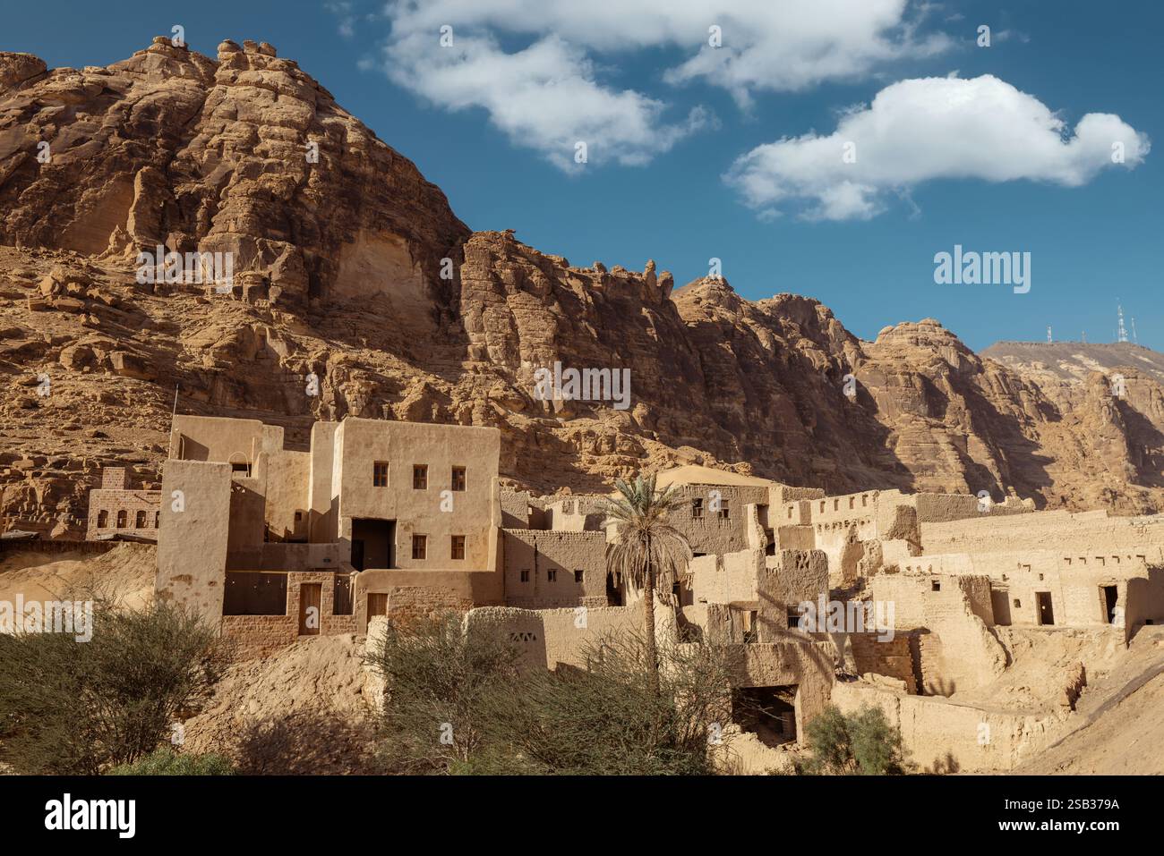 Ancient AlUla Village in Saudi Arabia Historic Desert Architecture ...