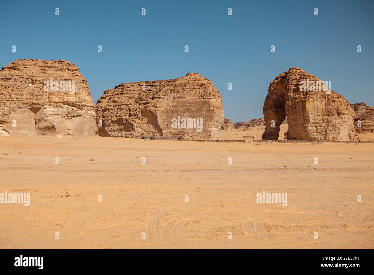 Elephant Rock in AlUla, Saudi Arabia Iconic Desert Landmark. A traveler ...