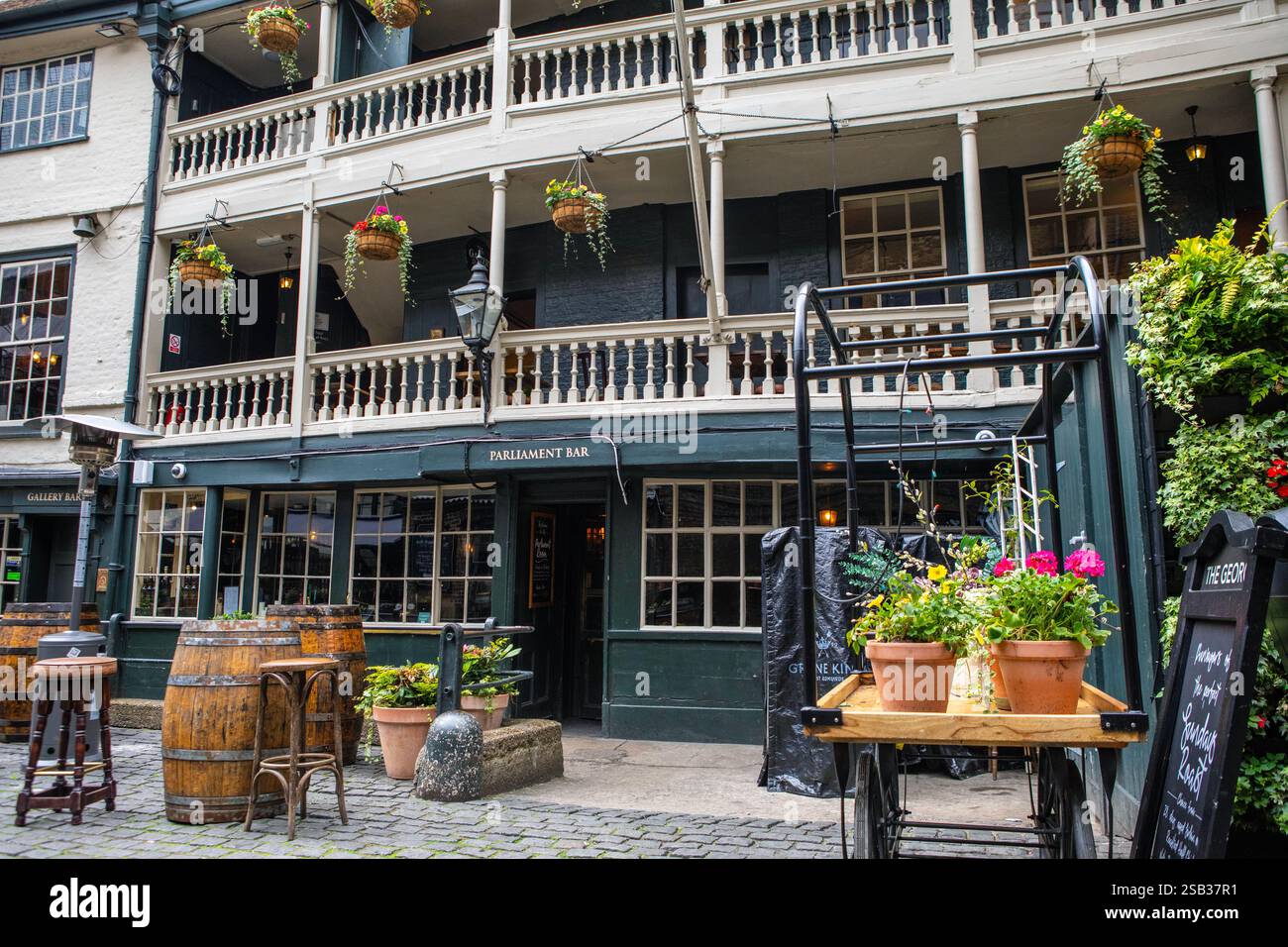 London, UK - June 3rd 2024: The exterior of The George public house ...