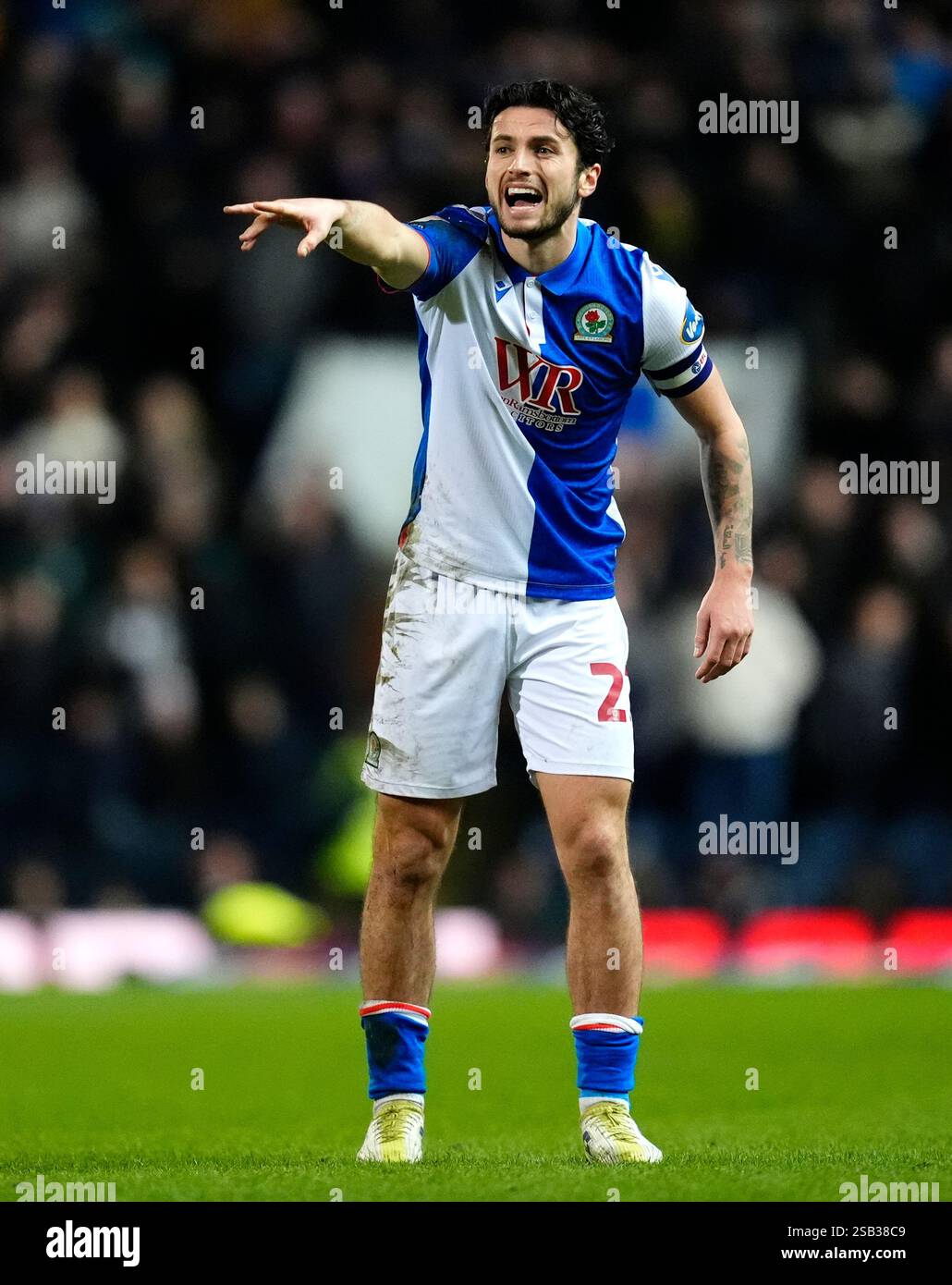 Blackburn Rovers' Lewis Travis during the Sky Bet Championship match at ...