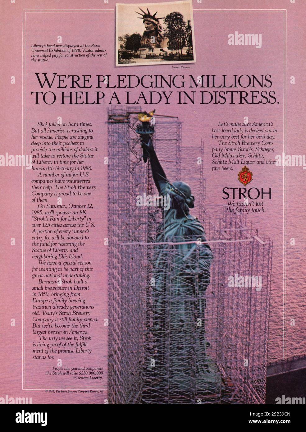 Vintage "Playboy" magazine October 1985 issue advert, USA Stock Photo ...