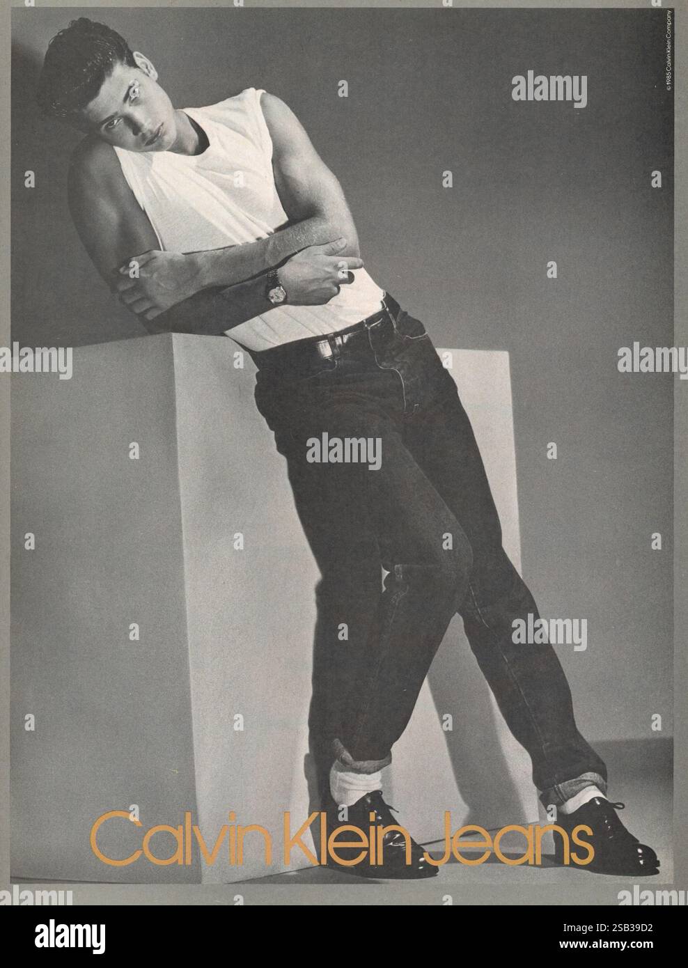 Vintage "Playboy" magazine October 1985 issue advert, USA Stock Photo ...