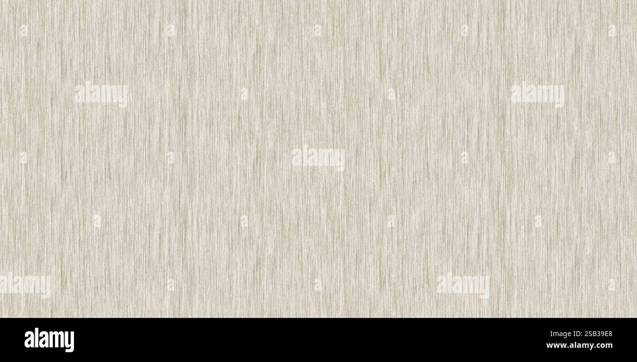 Ecru marled fabric woven effect seamless border background. Jute ...