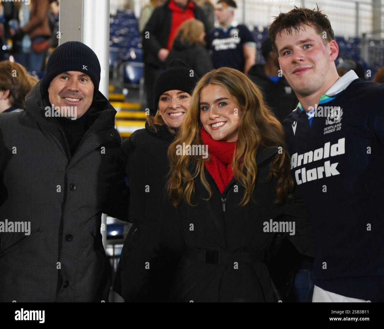 Hive Stadium Edinburgh .Scotland.UK 31th Jan 2025 Six Nations ...