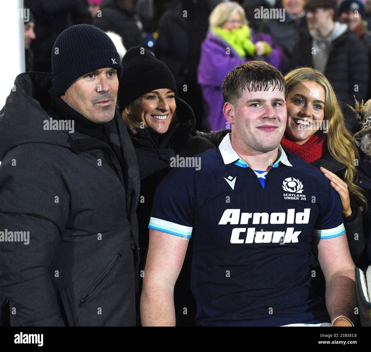 Hive Stadium Edinburgh .Scotland.UK 31th Jan 2025 Six Nations ...