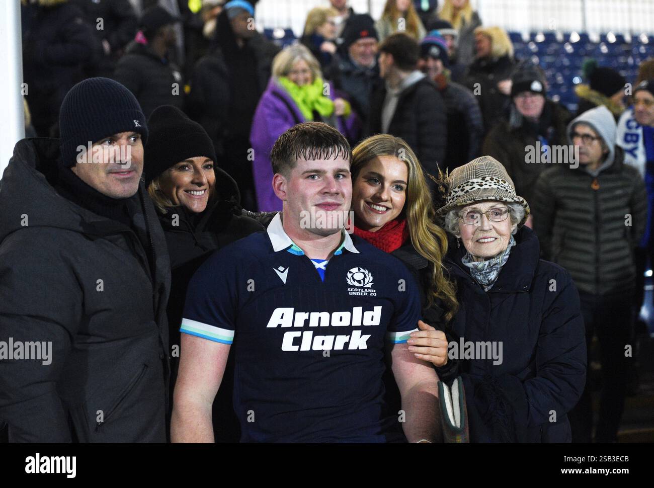 Hive Stadium Edinburgh .Scotland, UK. 31st Jan, 2025. Six Nations ...