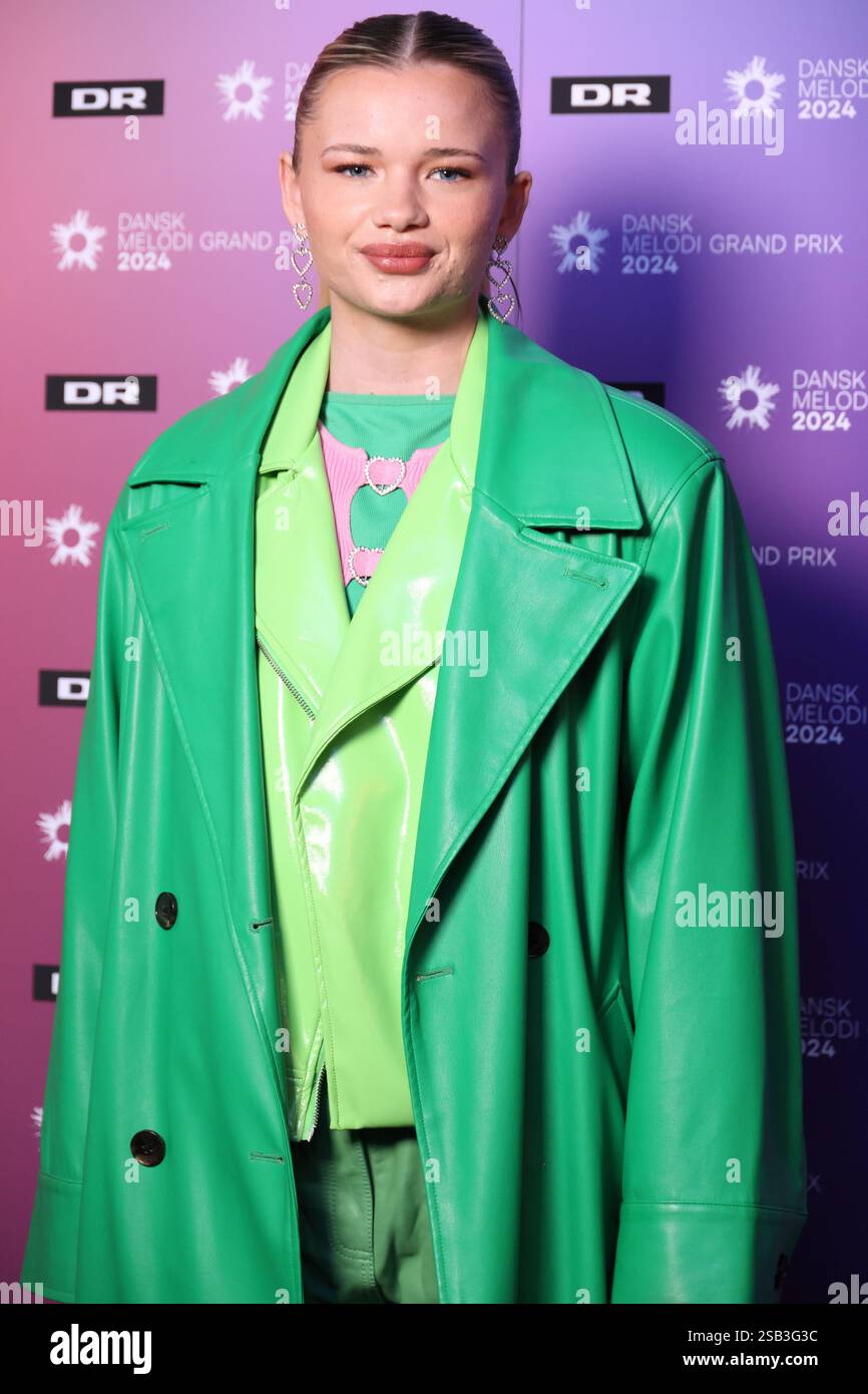 Copenhagen, Denmark. 17th Feb, 2024. Rosa Frydensbjerg aka RoseeLu ...