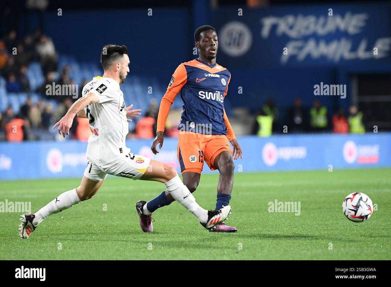 19 Rabby NZINGOULA (mhsc) during the Ligue 1 McDonald's match between ...