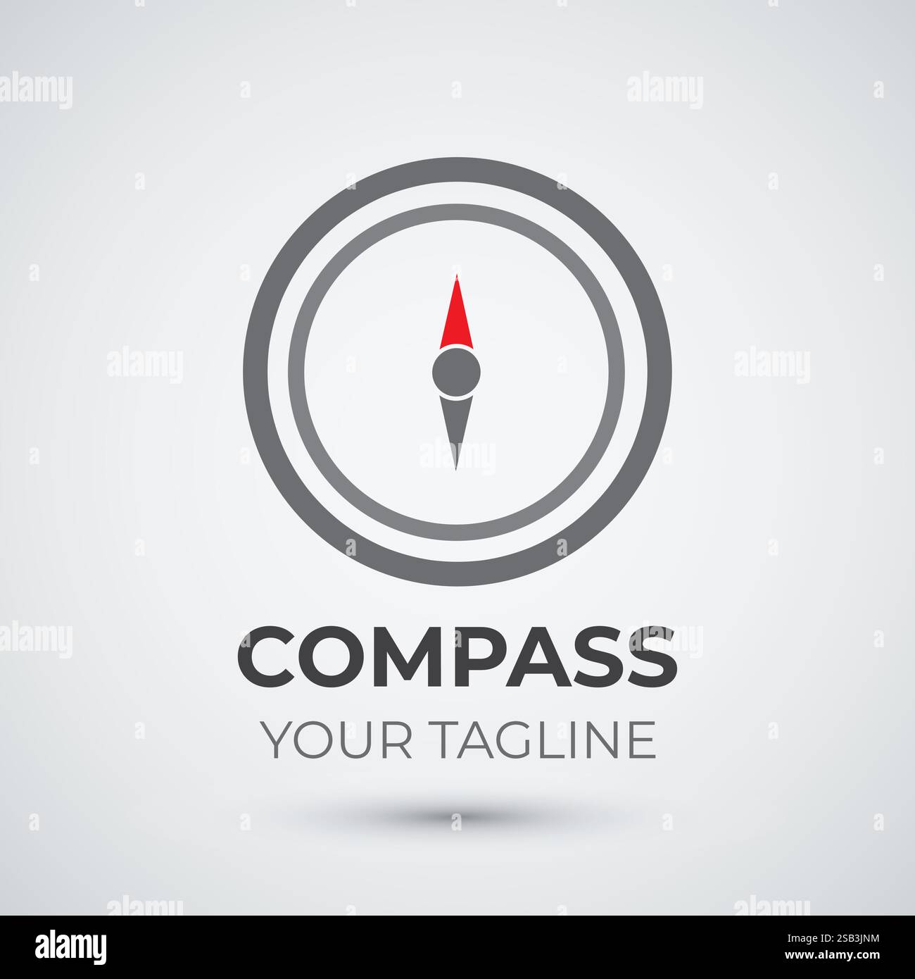 Compass logo vector vectors hi-res stock photography and images - Alamy