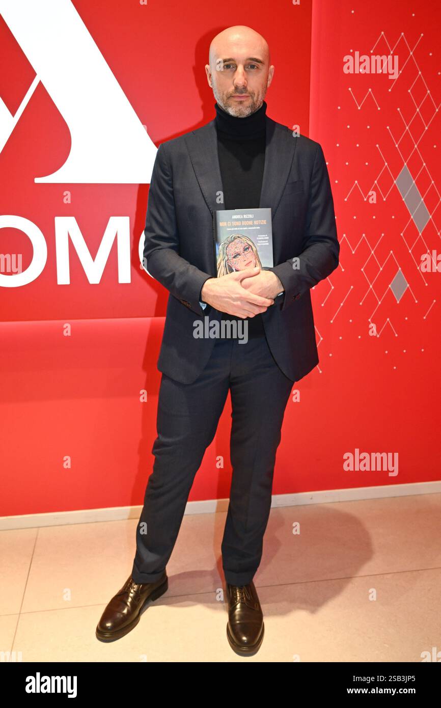 Milan, Italy. 31st Jan, 2025. Milan, Presentation of the book "There ...
