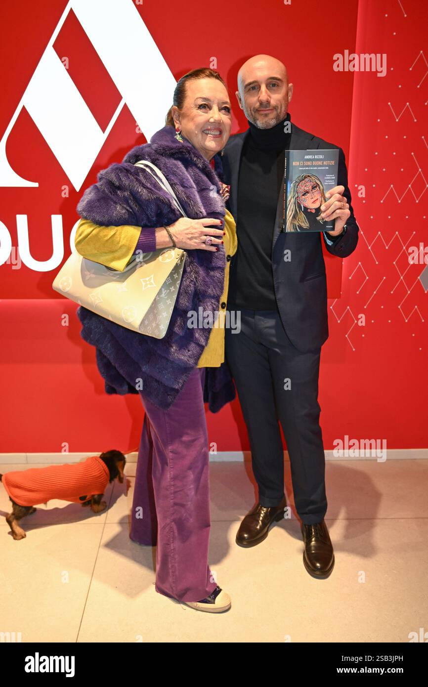 Milan, Italy. 31st Jan, 2025. Milan, Presentation of the book "There ...