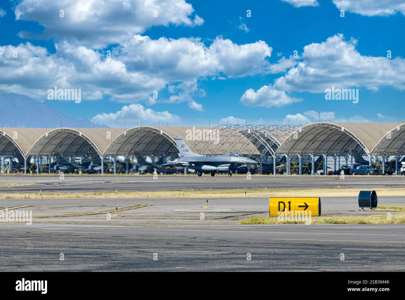 F-16 of the 162nd Fighter Wing of the Arizona Air National Guard at ...