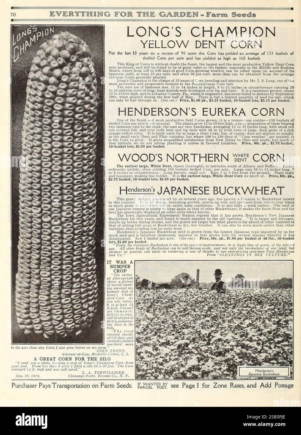Everything for the garden. New York, Peter Henderson & Co, c1915 ...