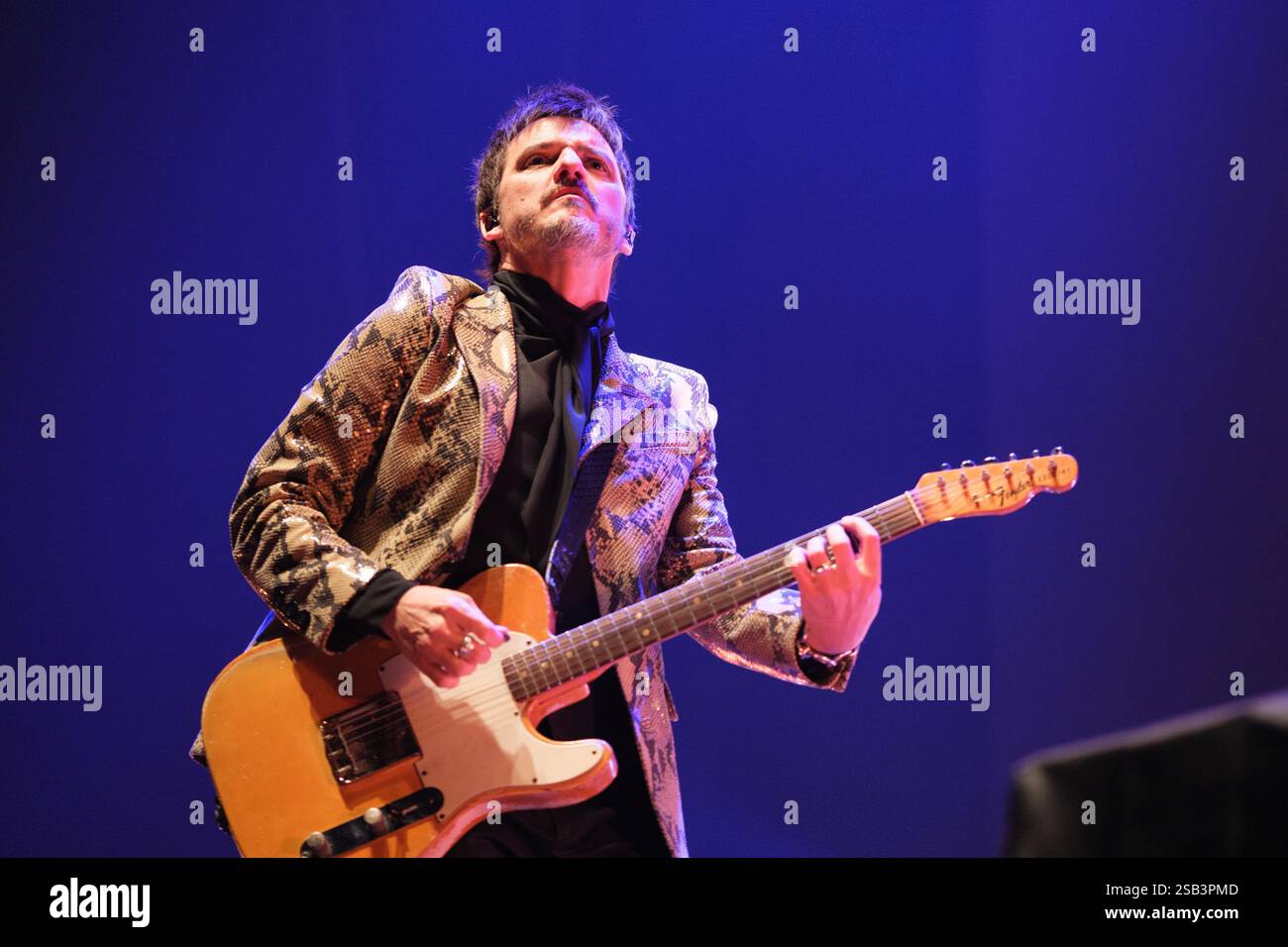 Madrid, Spain. 31st Jan, 2025. The artist, Coque Malla, during his ...