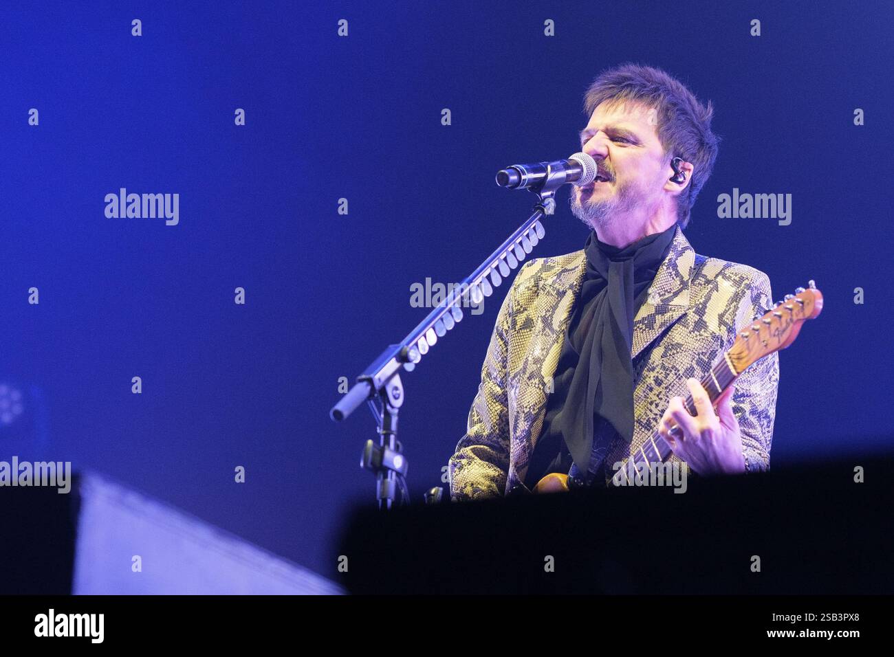 Madrid, Spain. 31st Jan, 2025. The artist, Coque Malla, during his ...