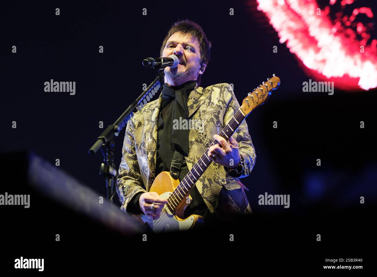 Madrid, Spain. 31st Jan, 2025. The artist, Coque Malla, during his ...