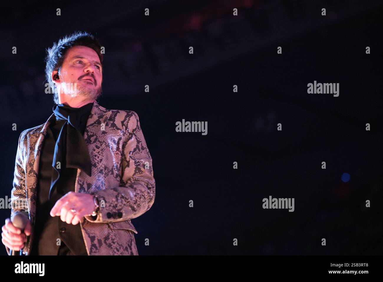 Madrid, Spain. 31st Jan, 2025. The artist, Coque Malla, during his ...