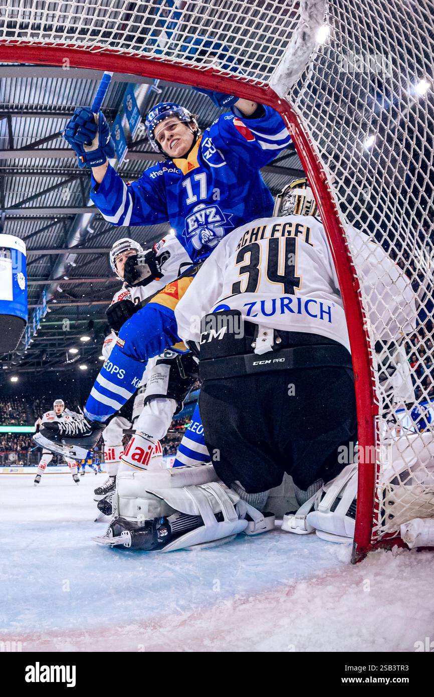 Attilio Biasca #17 (EV Zug) from the NetCam perspective - 31.01.2025 ...