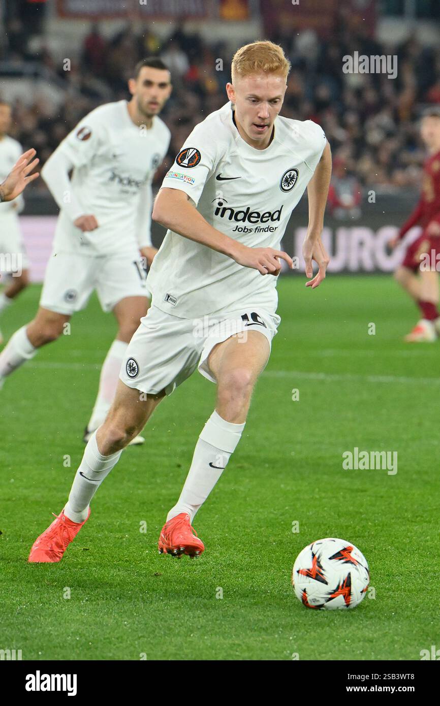 30th Jan 2025, Olimpico Stadium, Rome, Italy; Uefa Europa League ...