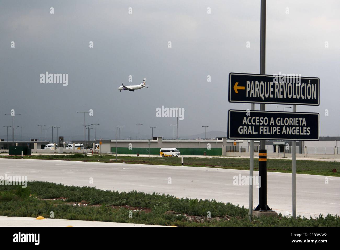 Mexico State, Mexico - Jul 28 2023: The Felipe Angeles AIFA ...