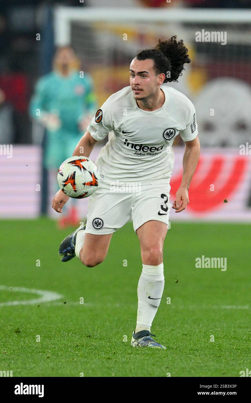 30th Jan 2025, Olimpico Stadium, Rome, Italy; Uefa Europa League ...