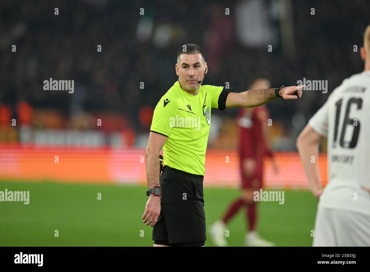 30th Jan 2025, Olimpico Stadium, Rome, Italy; Uefa Europa League ...