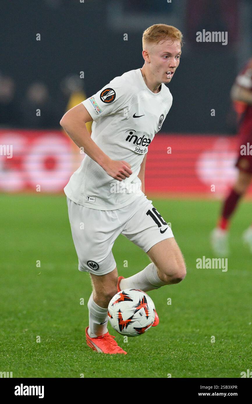 30th Jan 2025, Olimpico Stadium, Rome, Italy; Uefa Europa League ...