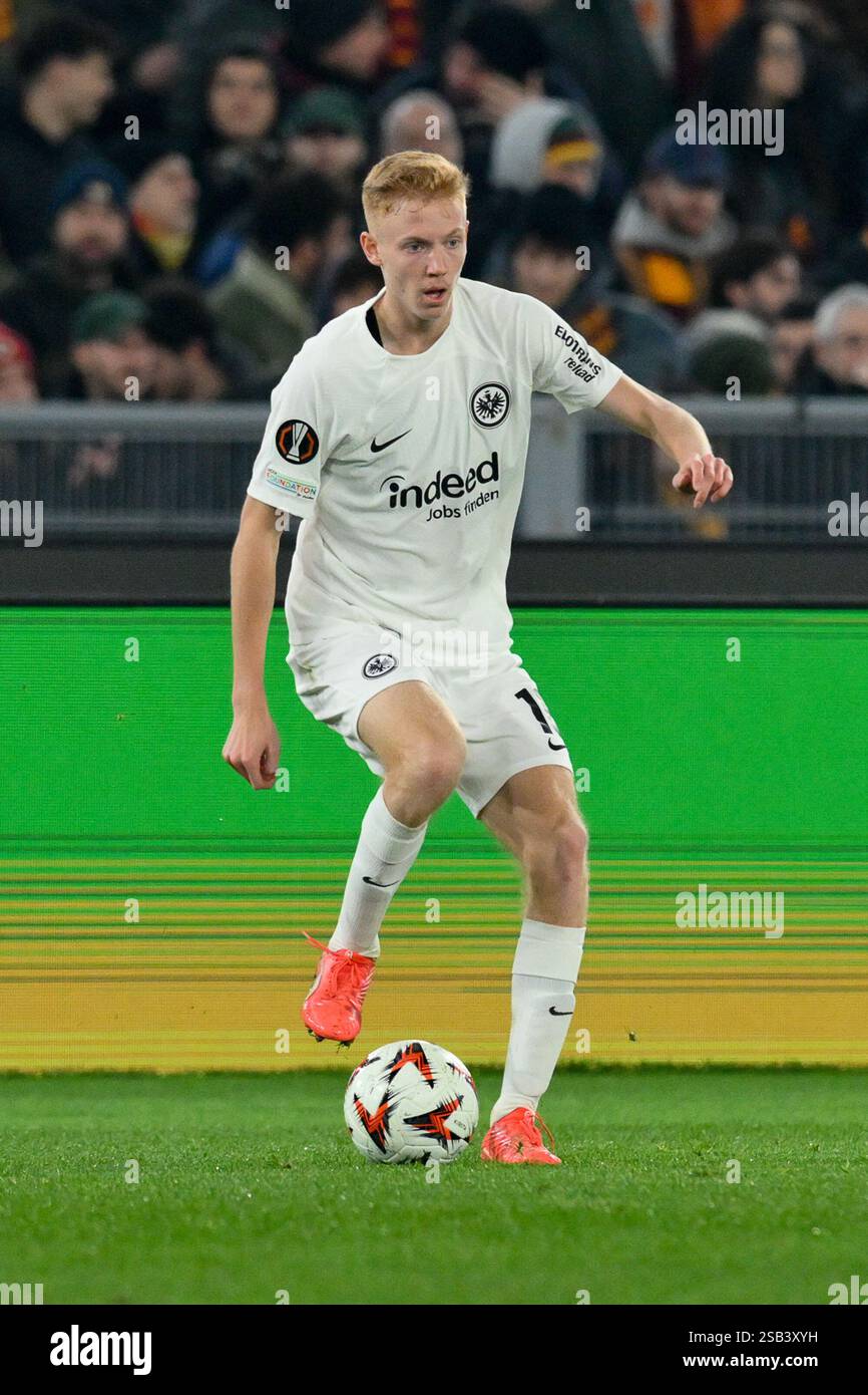 30th Jan 2025, Olimpico Stadium, Rome, Italy; Uefa Europa League ...