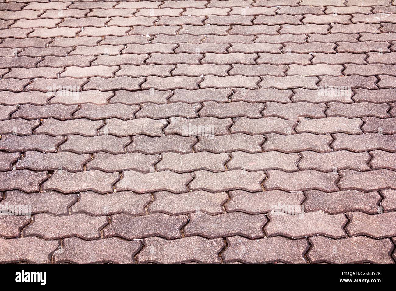 Brick footpath background Stock Photo - Alamy