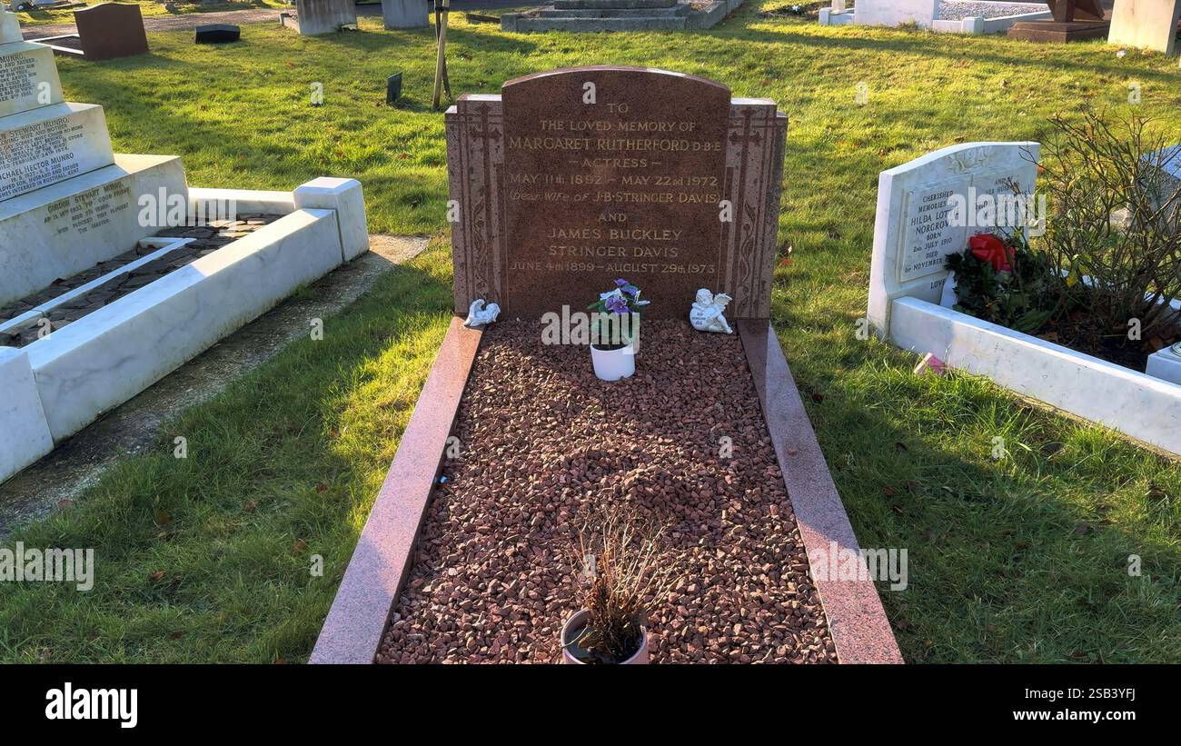 Flora Robson Grave