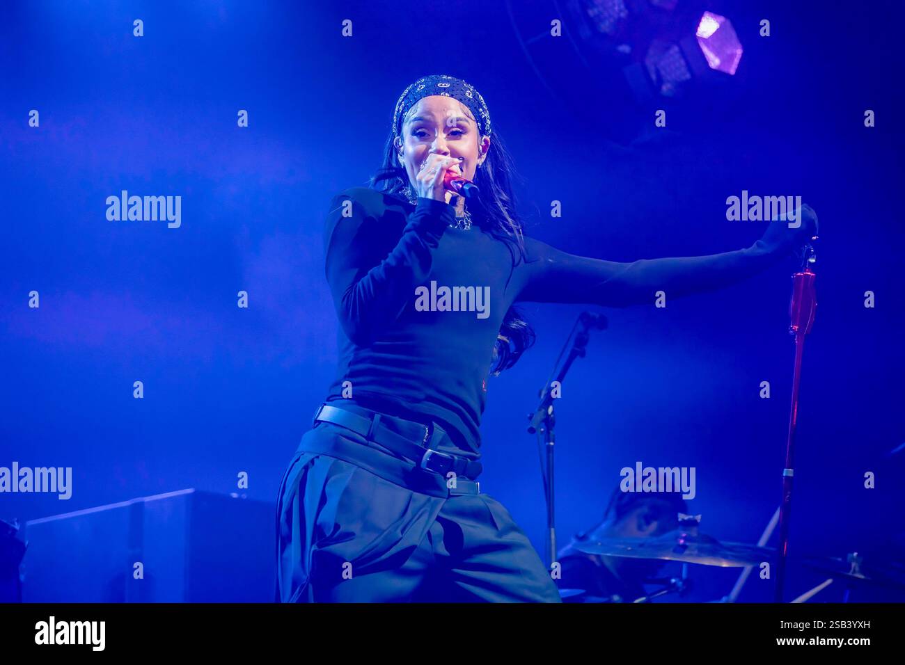 Manchester, England, 31st January, 2025. Kehlani performing at o2 ...