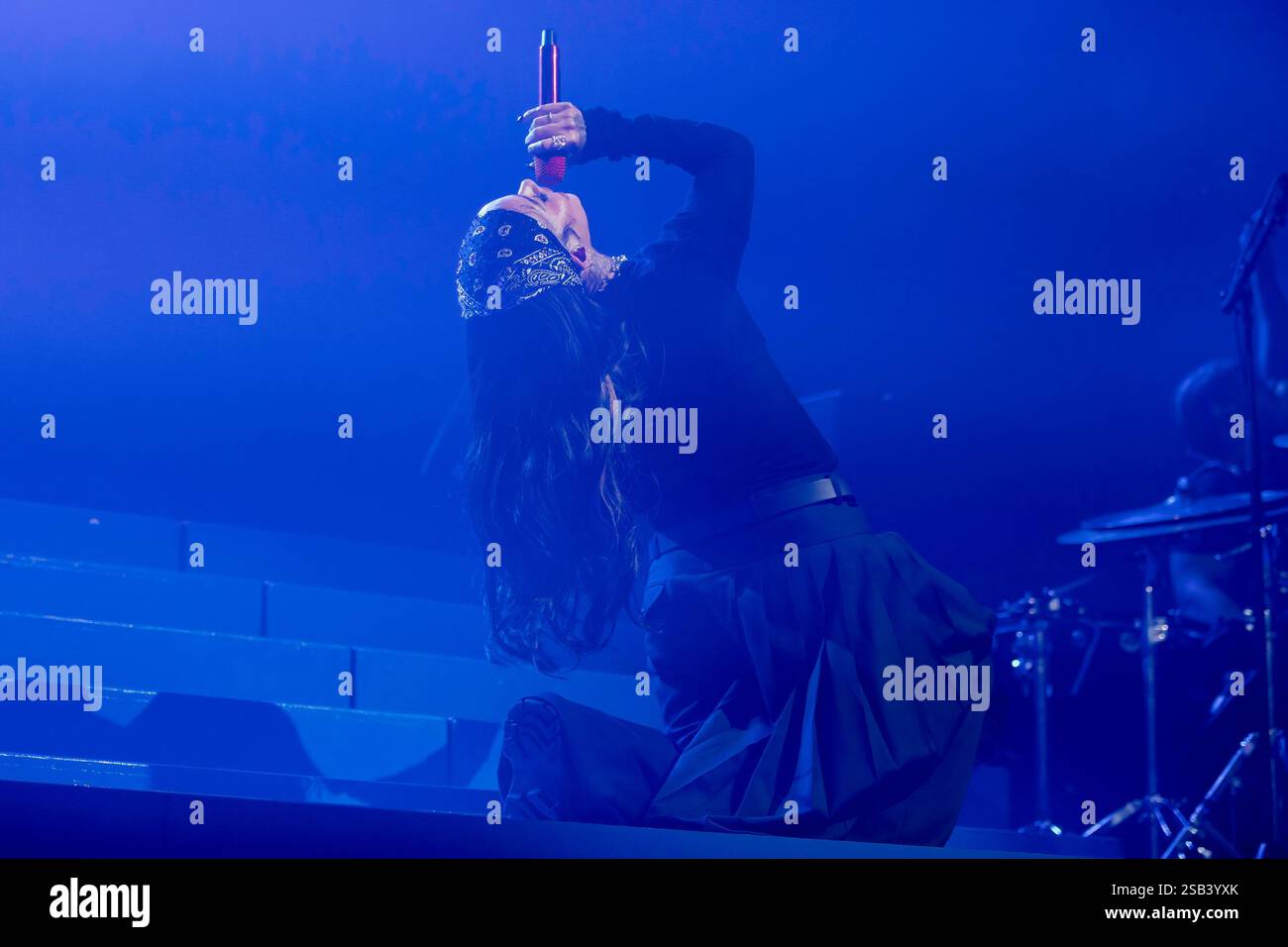 Manchester, England, 31st January, 2025. Kehlani performing at o2 ...