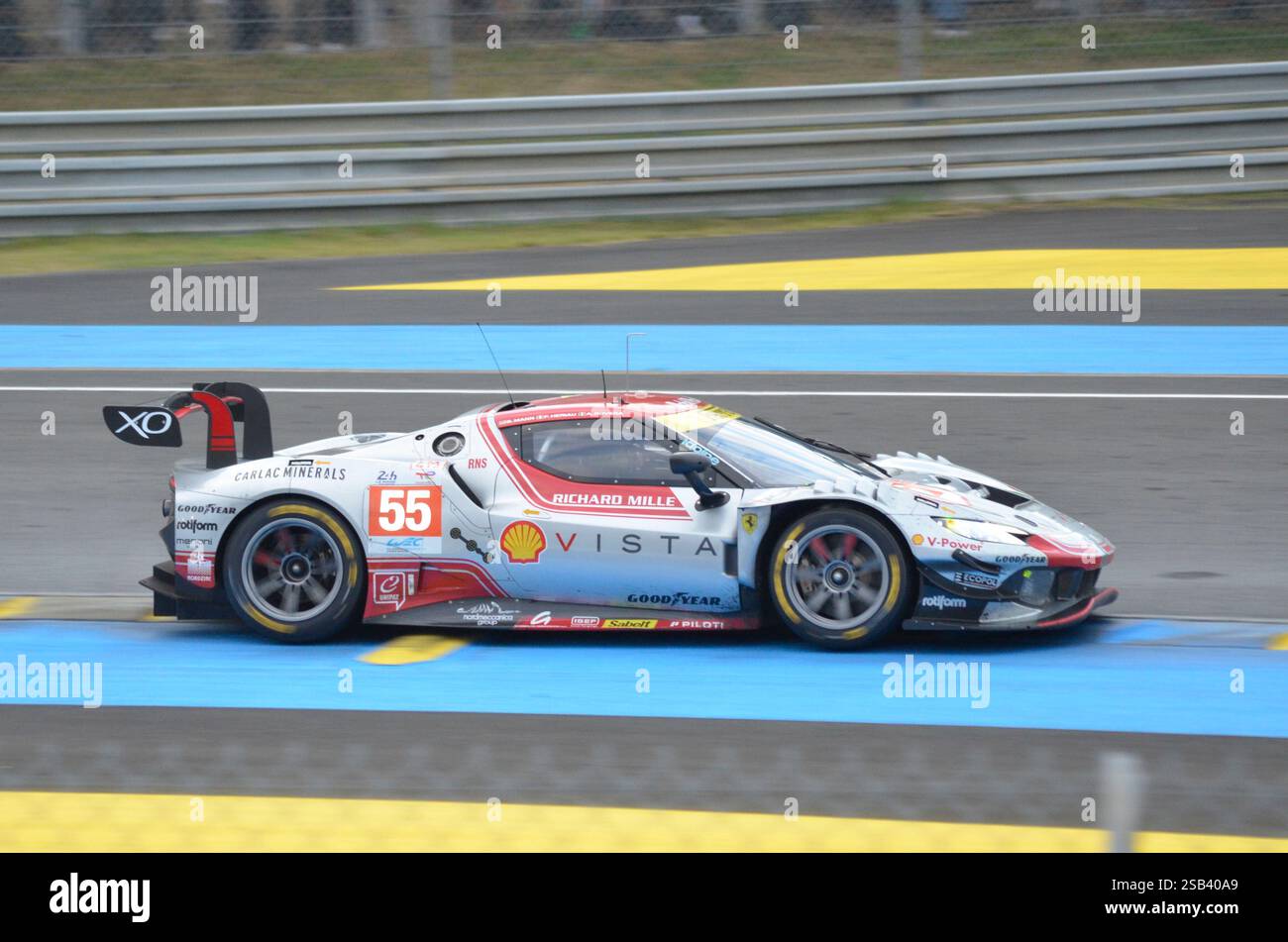 AF Corse entered Ferrari 296 GT3 of Francois Heriau, Simon Mann ...