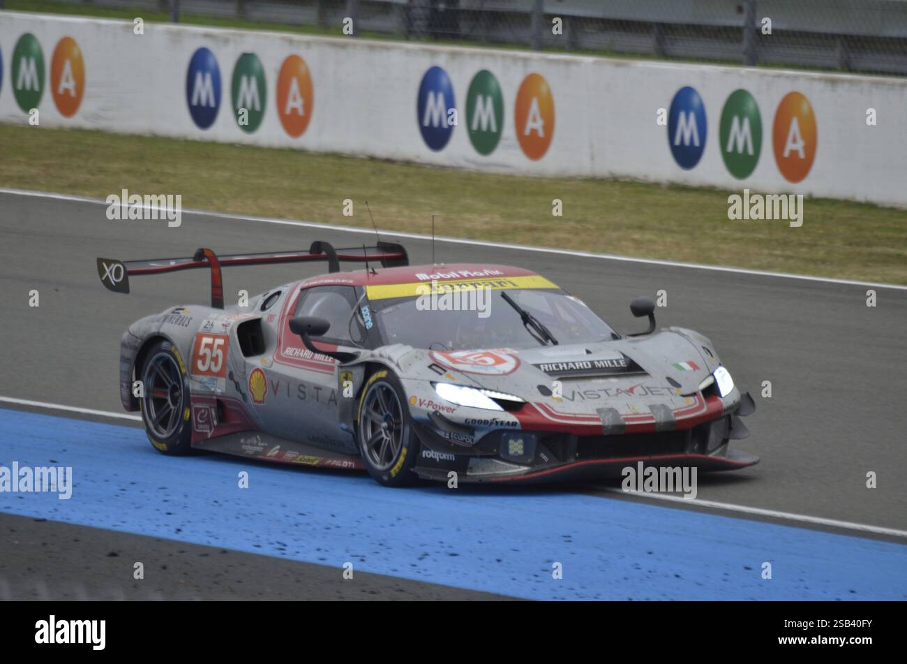 AF Corse entered Ferrari 296 GT3 of Francois Heriau, Simon Mann ...