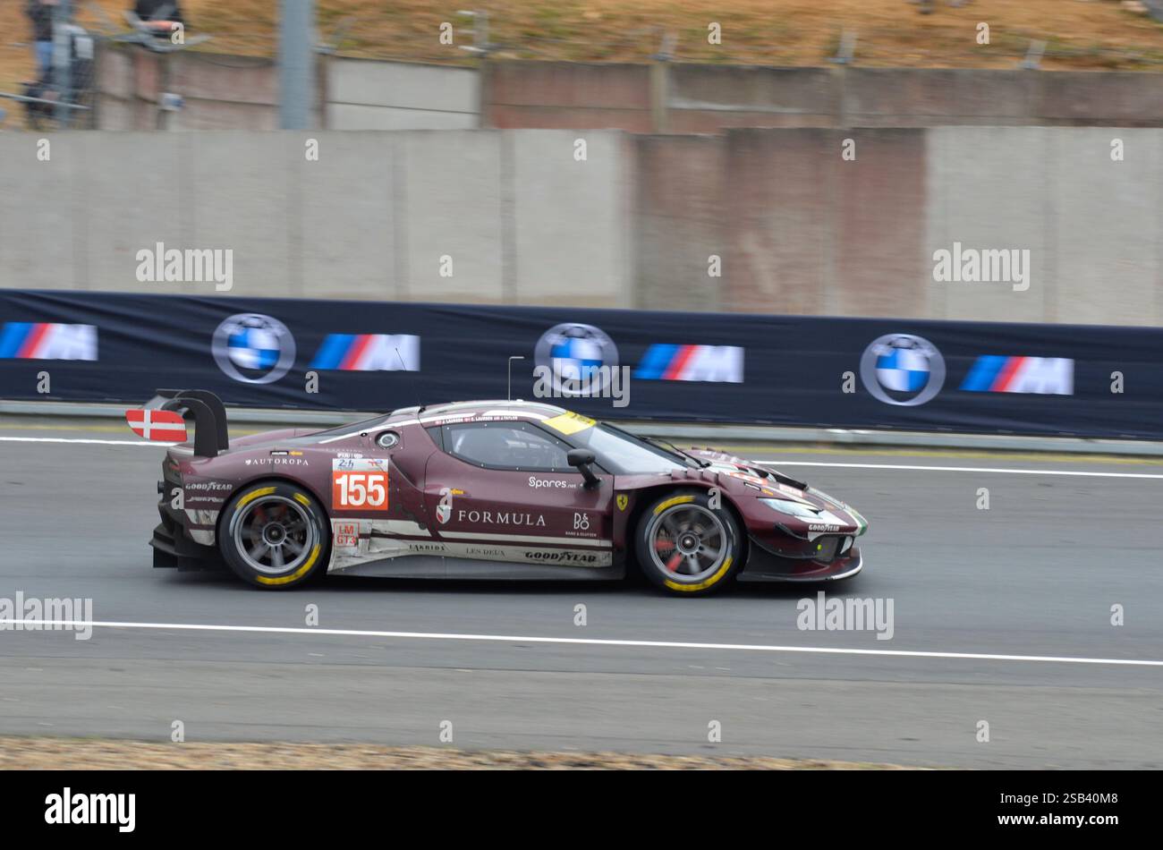 Spirit of Race entered Ferrari 296 GT3 of Conrad Laursen, Johnny ...
