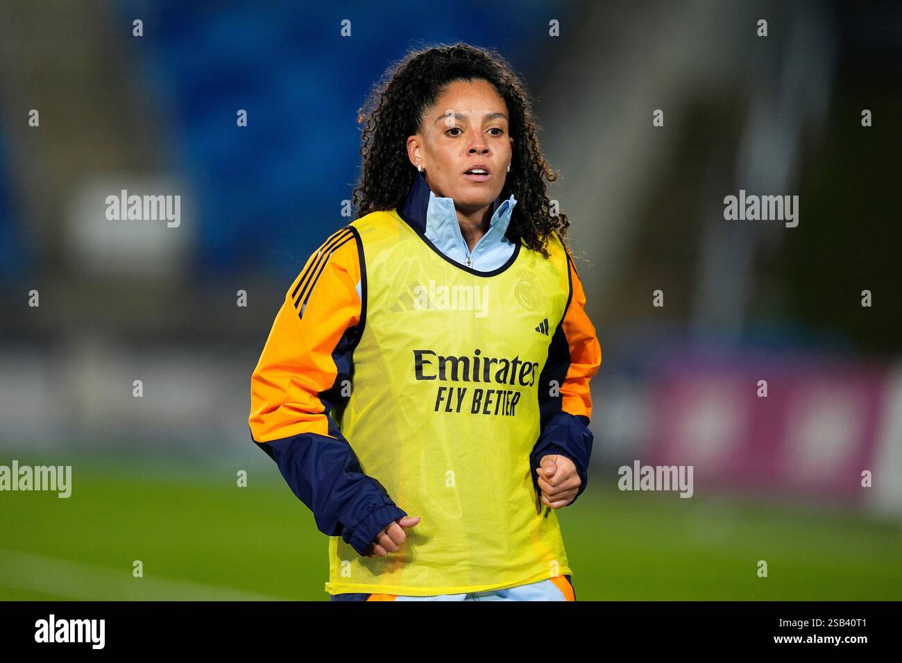 Yasmim Assis of Real Madrid looks on during the Spanish Women League ...