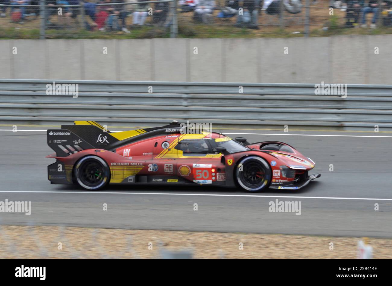 Race Winning Works entered Ferrari F499P Hypercar of Antonio Fuoco ...