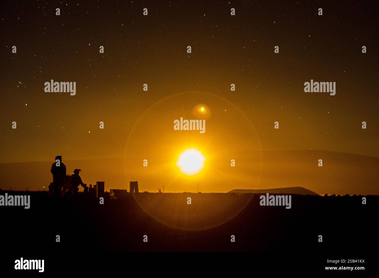 Pohakuloa Training Area, Hawaii, USA. 17th Jan, 2025. U.S. Marines with ...