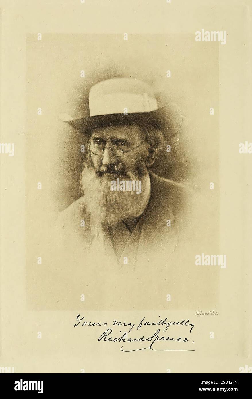 Annals of Botany London Botany Periodicals Portraits Richard Spruce ...