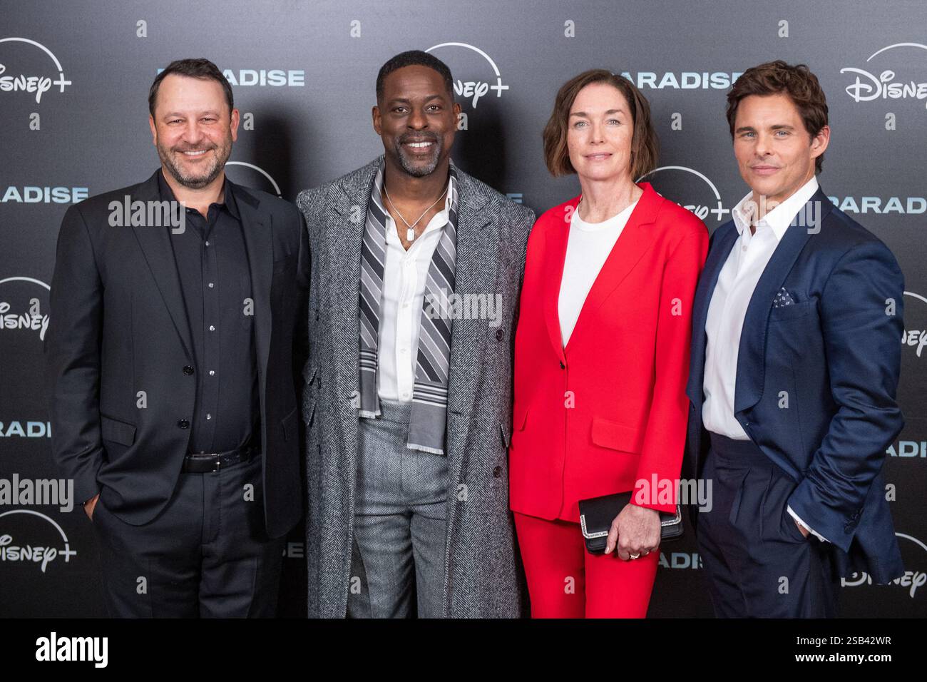 Paris, France. 31st Jan, 2025. Dan Fogelman, Sterling K. Brown ...