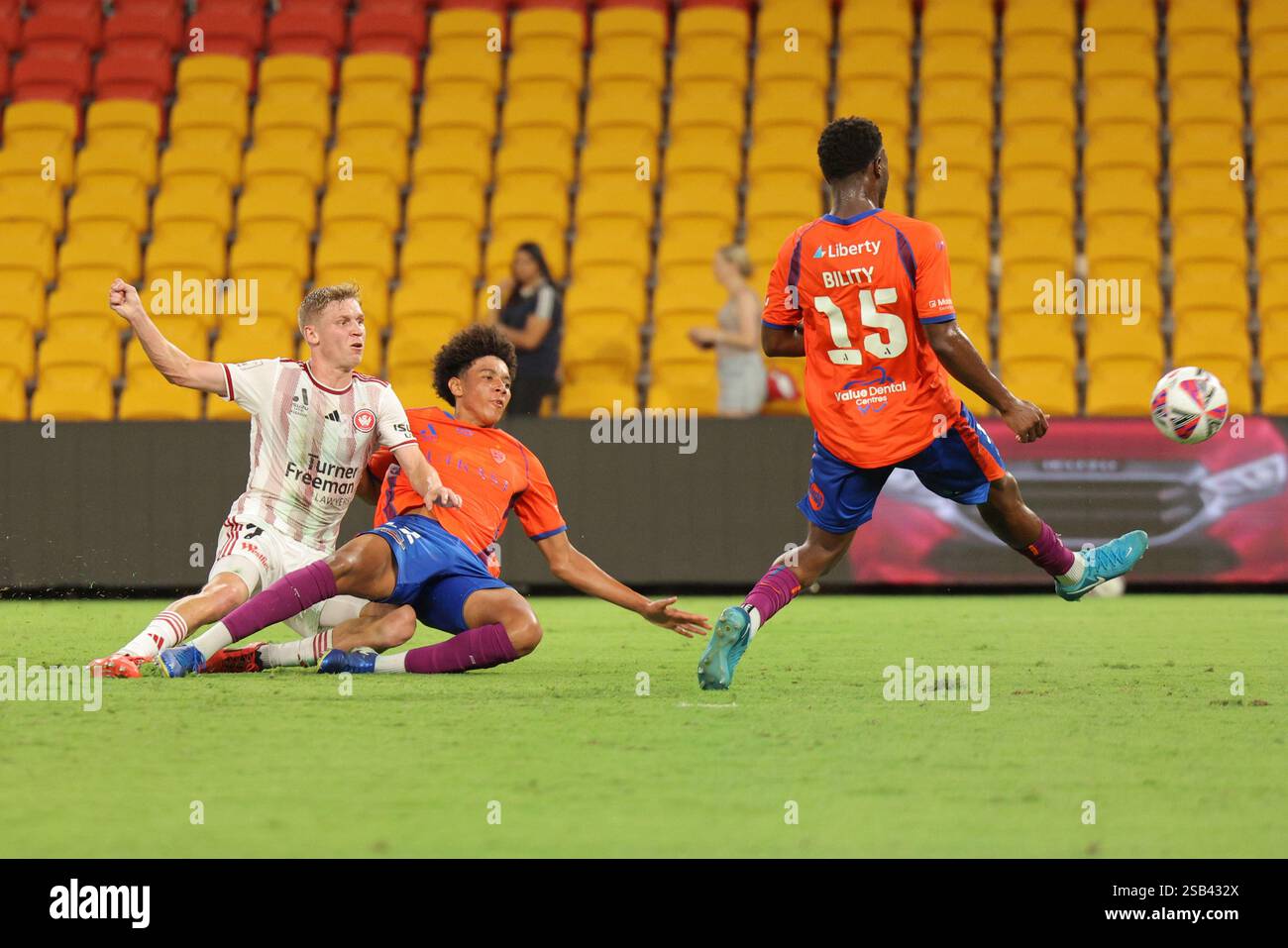 Brisbane, Australia, January 31 2025: Zachary Sapsford (7 Western ...
